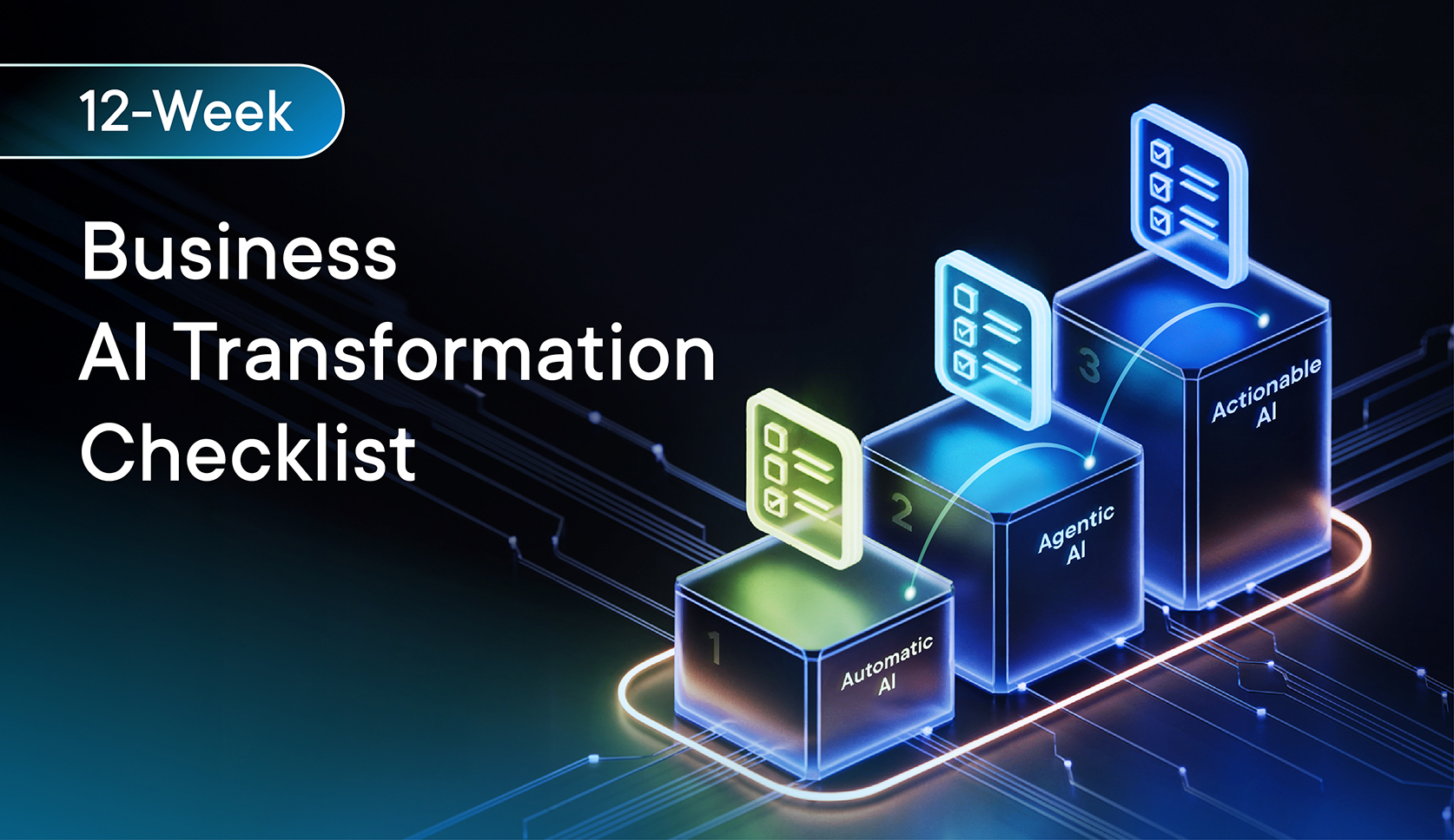 AI Transformation Checklist ภายใน 12 สัปดาห์ สำหรับ Marketing, Sales ...